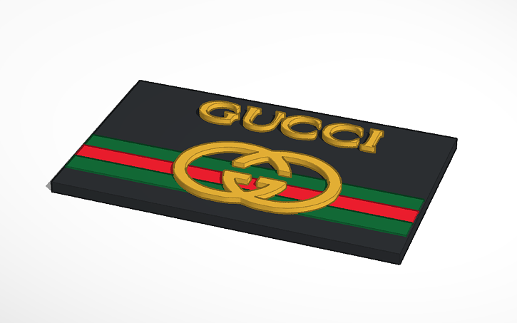 3D design Gucci - Tinkercad
