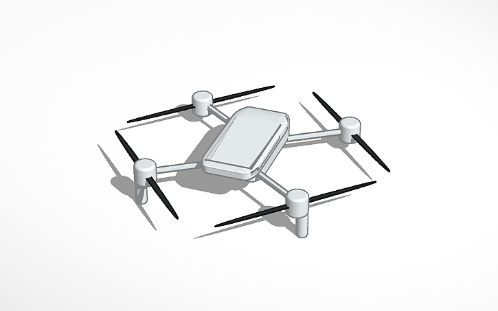 3D design dji mini 2 - Tinkercad