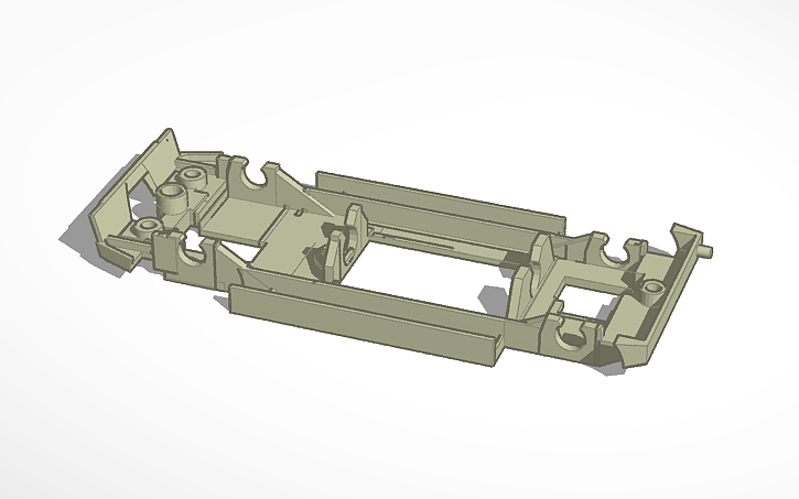 3d Design Chasis Lancia Delta Integrale Scx Tinkercad