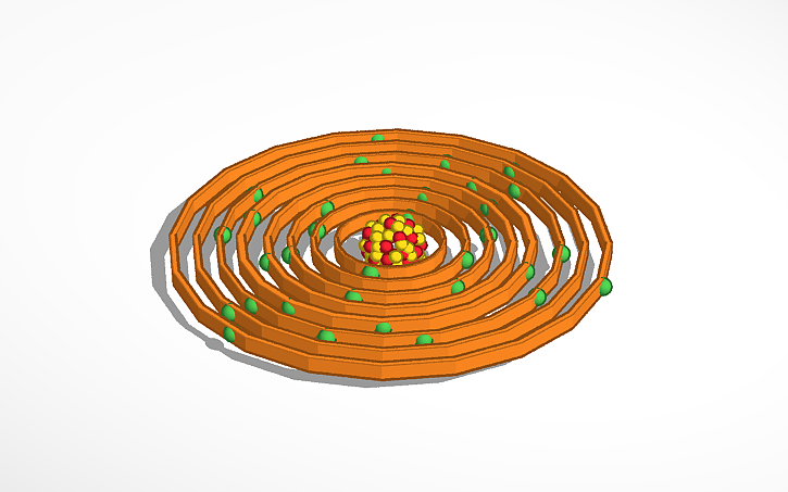 3D design Arsenic Model Birdseye | Tinkercad
