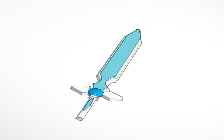 3D design Icicle Sword | Tinkercad