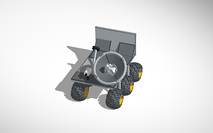 3D design rover - Tinkercad