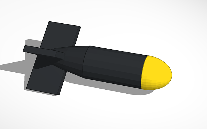3D design stuka bomb - Tinkercad