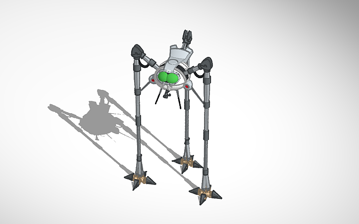 3D design War of the Worlds: A New Generation Fighting Machine Reboot ...