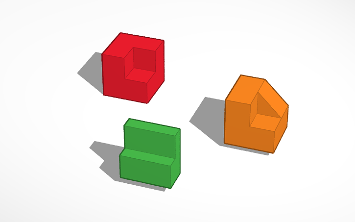 3D design 3 Objetos 3D | Tinkercad