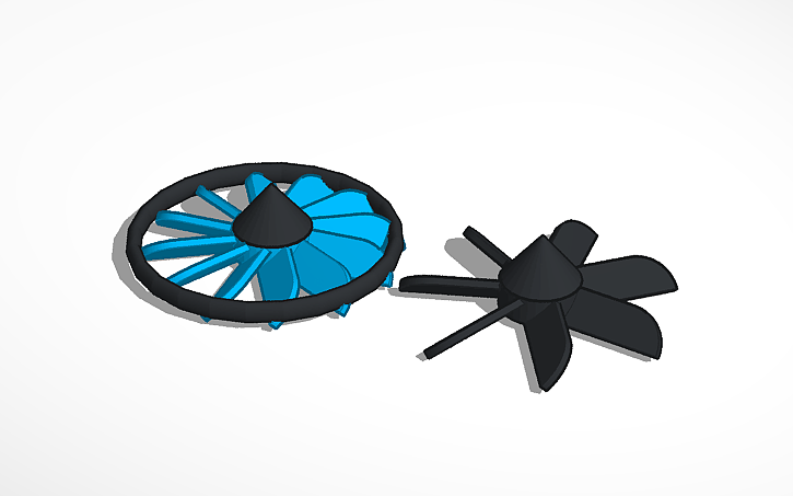 3D design Fan(Updated) | Tinkercad