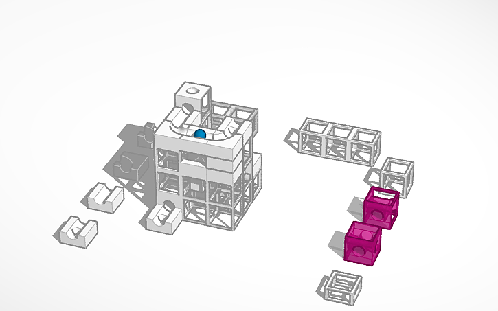 3D design Marble Machine Block Challenge | Tinkercad