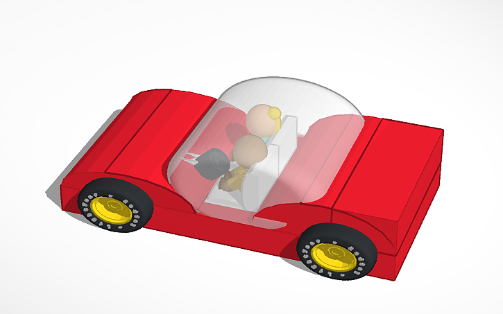 3d Design Car Tinkercad
