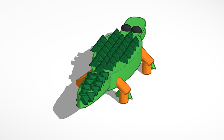 3D design JGs master alligator | Tinkercad