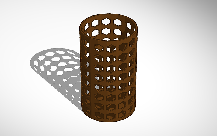 3D design Pencil / Cup - Tinkercad