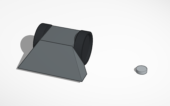 3D design 3D printable battle bot with magnets - Tinkercad
