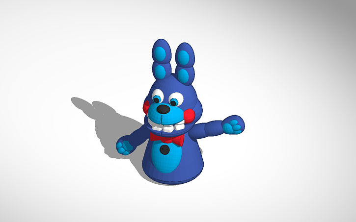 3D design Sister Location Bonnie Puppet | Tinkercad