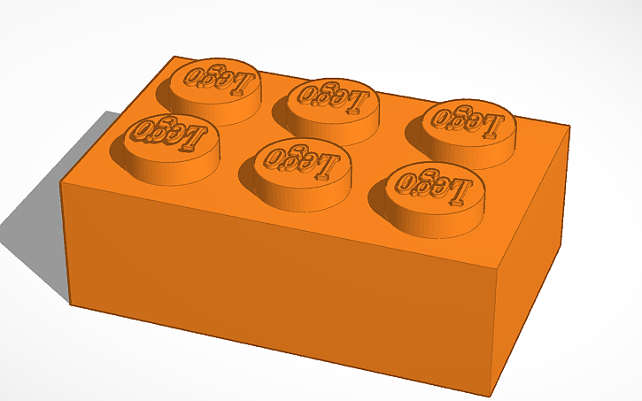 3D design lego - Tinkercad