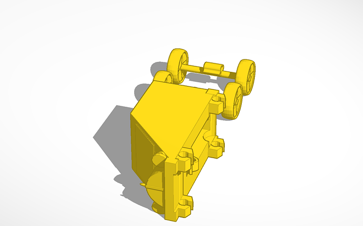 3D design Cameron's RubberBand Toy Car V2 | Tinkercad