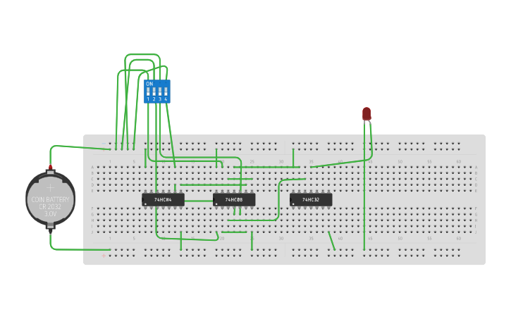 Circuit design Mux-Demux-s2 | Tinkercad