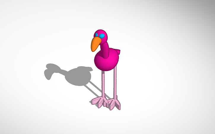 3D design flaming - Tinkercad