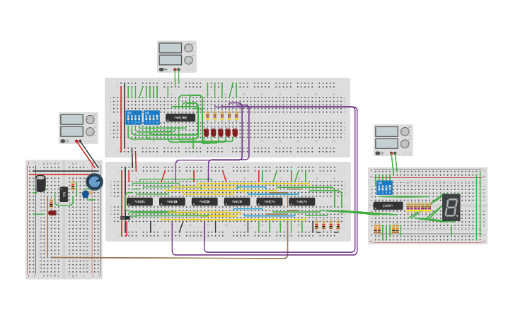 Circuit design LAB TEST - Tinkercad