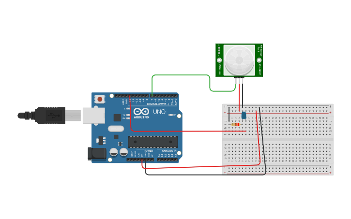 Circuit design Pir_Presencia - Tinkercad