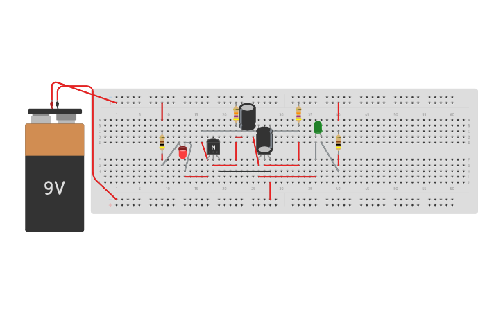 Circuit Design Led Blinker Circuit Diagram Tinkercad