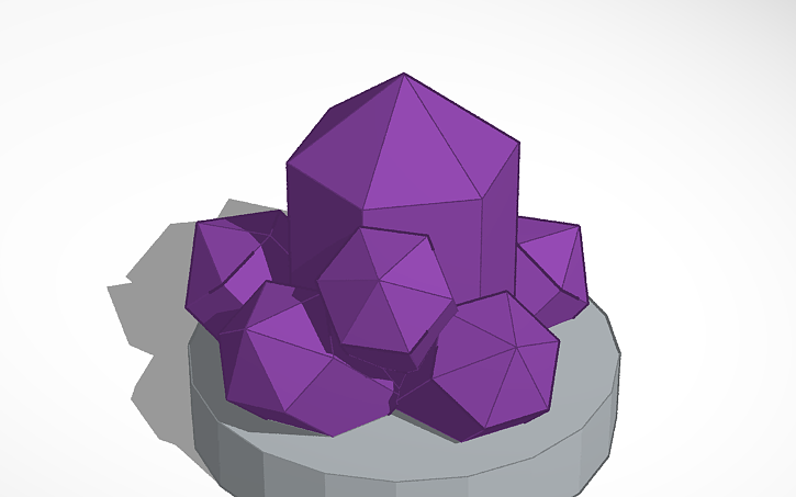 3D design crystal | Tinkercad