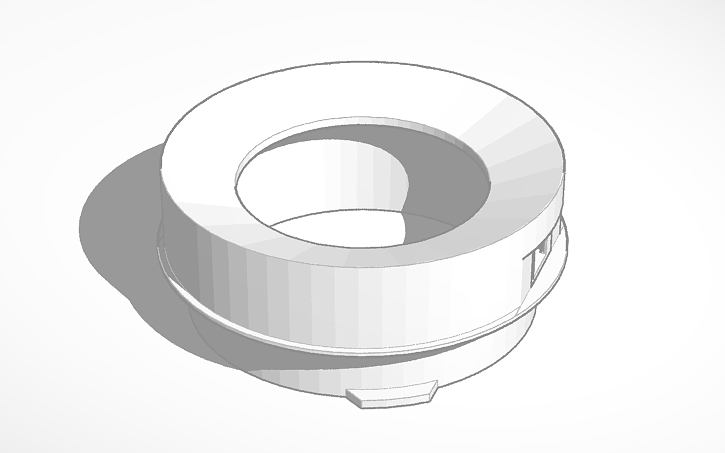 3D design Coalesse Ethernet Puck - Esboo - Final | Tinkercad