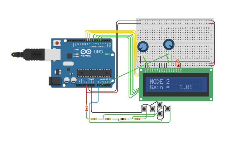 Circuit design Changing the Gain and Offset of potentiometer reading ...