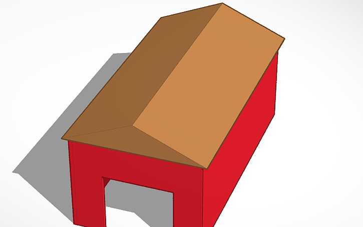 3D design large pole barn | Tinkercad