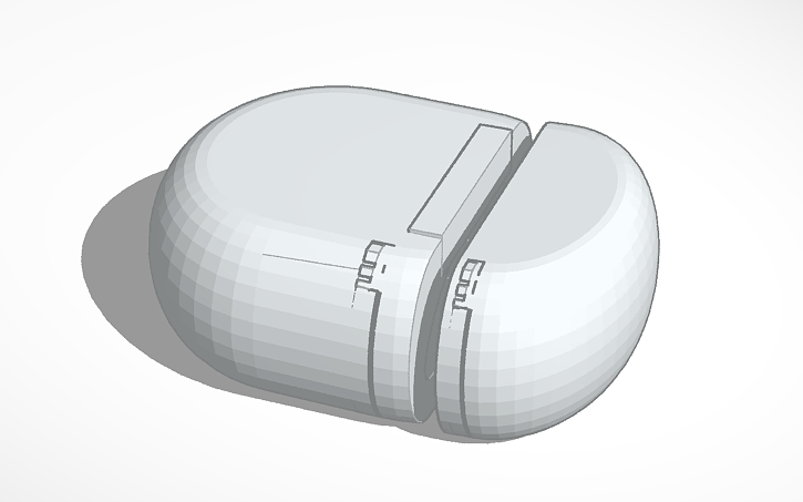 3D design Airpod Case - Tinkercad