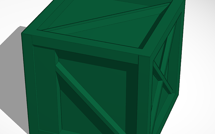 3D design Radianite Crate - Tinkercad