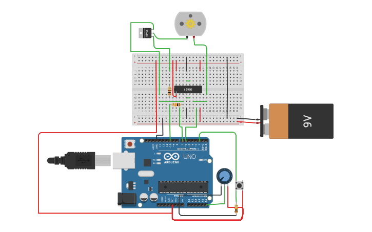 Circuit design Mock Project | Tinkercad