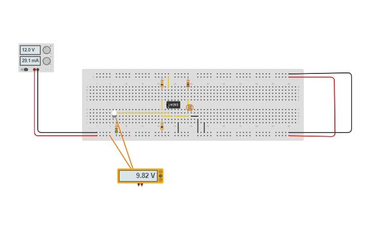 Circuit Design Lab5 Circuito Tinkercad