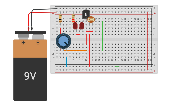 Circuit design practica 1 ing itzel - Tinkercad Circuit design practica 1 ing itzel - Tinkercad