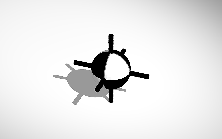 3D design Center_of_Mass_Marker - Tinkercad