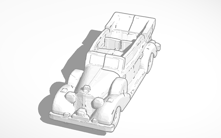 3D design Mercedes W150 | Tinkercad