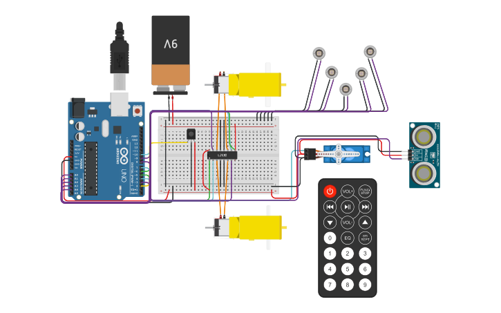 Circuit design Trabalho 03 | Tinkercad