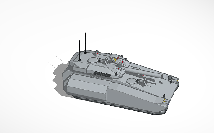 3D design Tank | Tinkercad