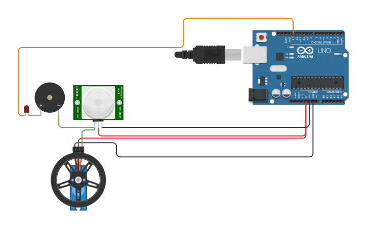 Circuit design Water RO sensor - Tinkercad