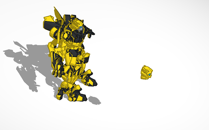 3D design Transformers Bumblebee 2.0 - Tinkercad