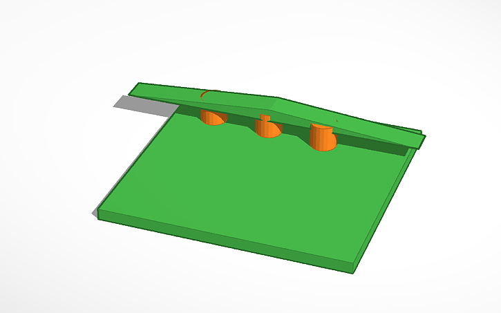 3D design a three branch tree - Tinkercad