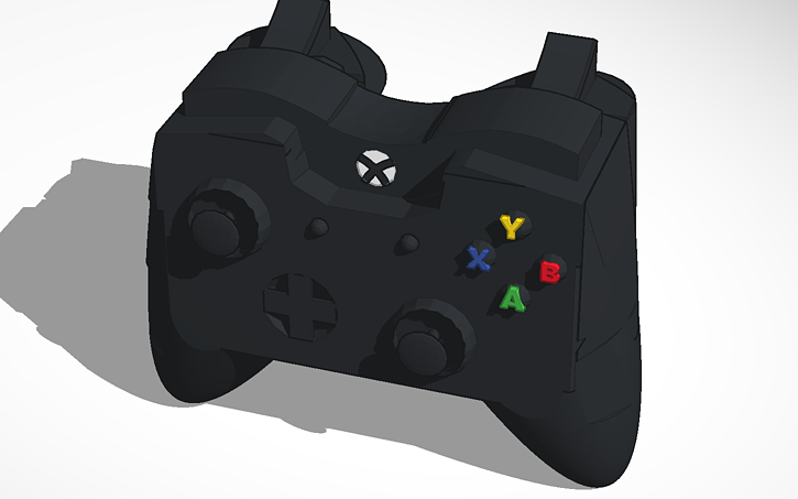 3D design Xbox Controller - Tinkercad