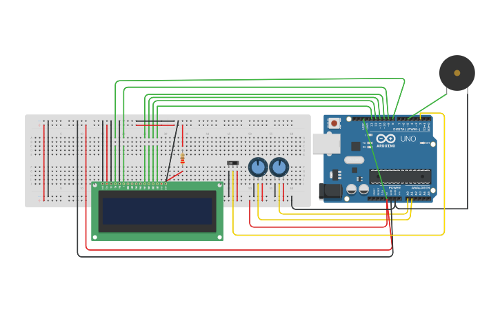 Circuit design TIRE PRESSURE MONITORING SYSTEM - Tinkercad