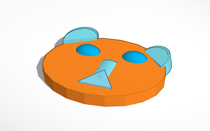 3D design Snow Leopard ` - Tinkercad