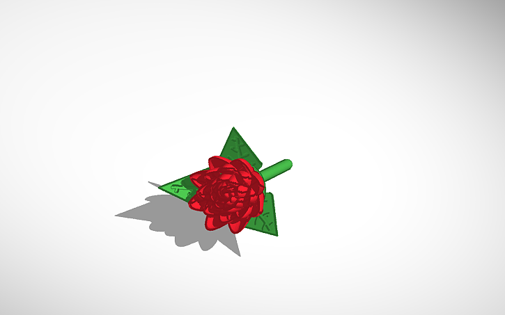 3D design Rose | Tinkercad