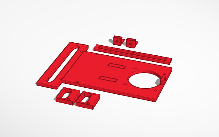 3d Design Line Follower Car V2 Tinkercad
