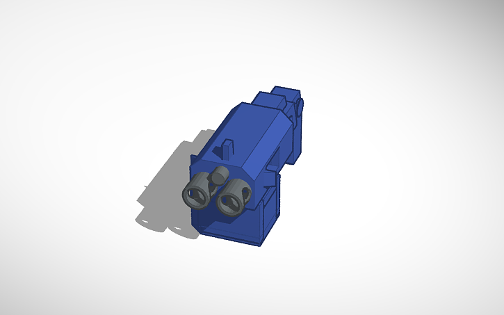 3D design storm bolter (complete) - Tinkercad