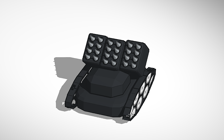3D design Tank MK VI (Missile launcher) - Tinkercad