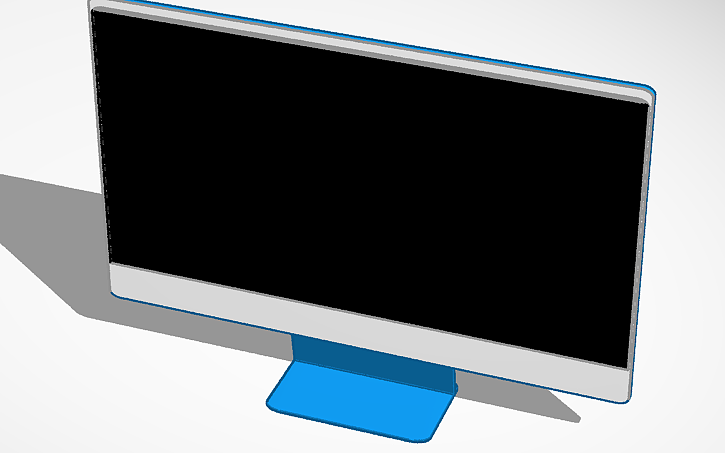 3D design Apple iMac - Tinkercad