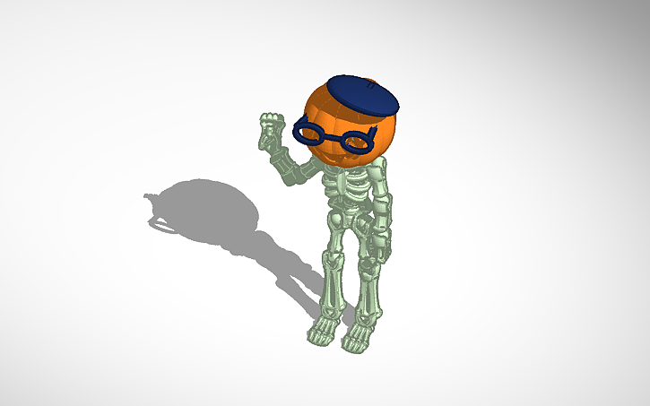 3D design Skeleton Butler | Tinkercad