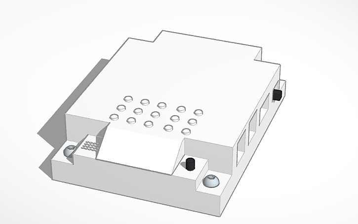 3D design Cover lid - Tinkercad