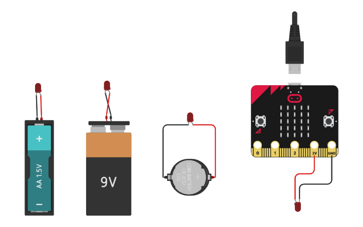 Circuit Design Simple Led Circuit Tinkercad